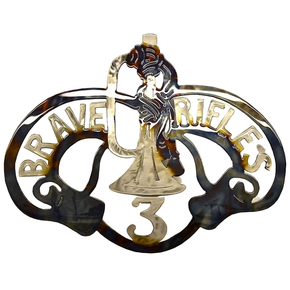 3rd ACR Metal Wall Art – Handcrafted Military Sculpture with Optional ...