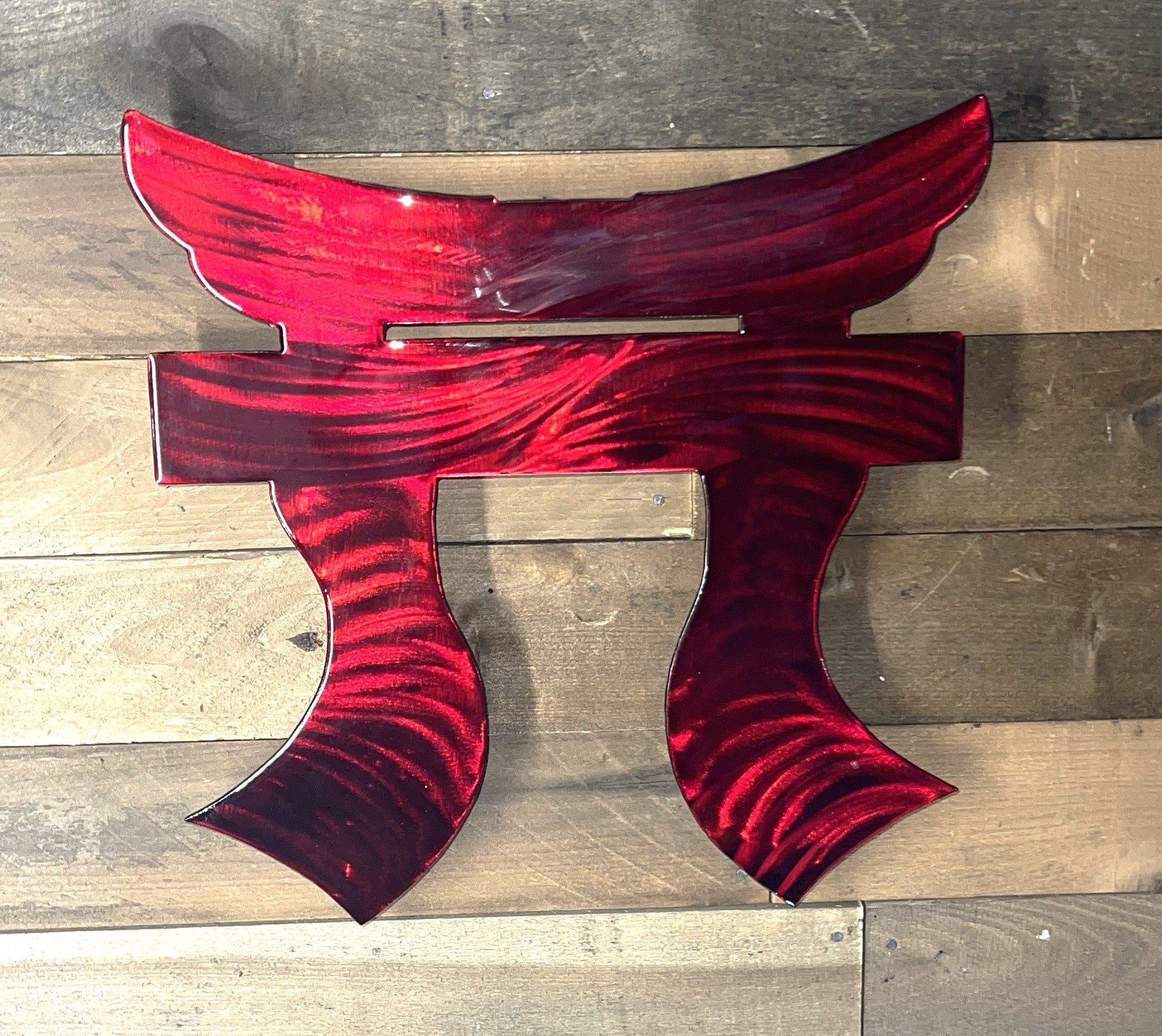 Red Rakkasan – Forged Steel Airborne Infantry Wall Sculpture – Liquid ...