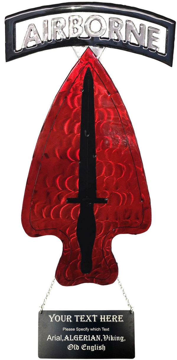 USASOC Metal Wall Art – Special Operations Command Sculpture with ...