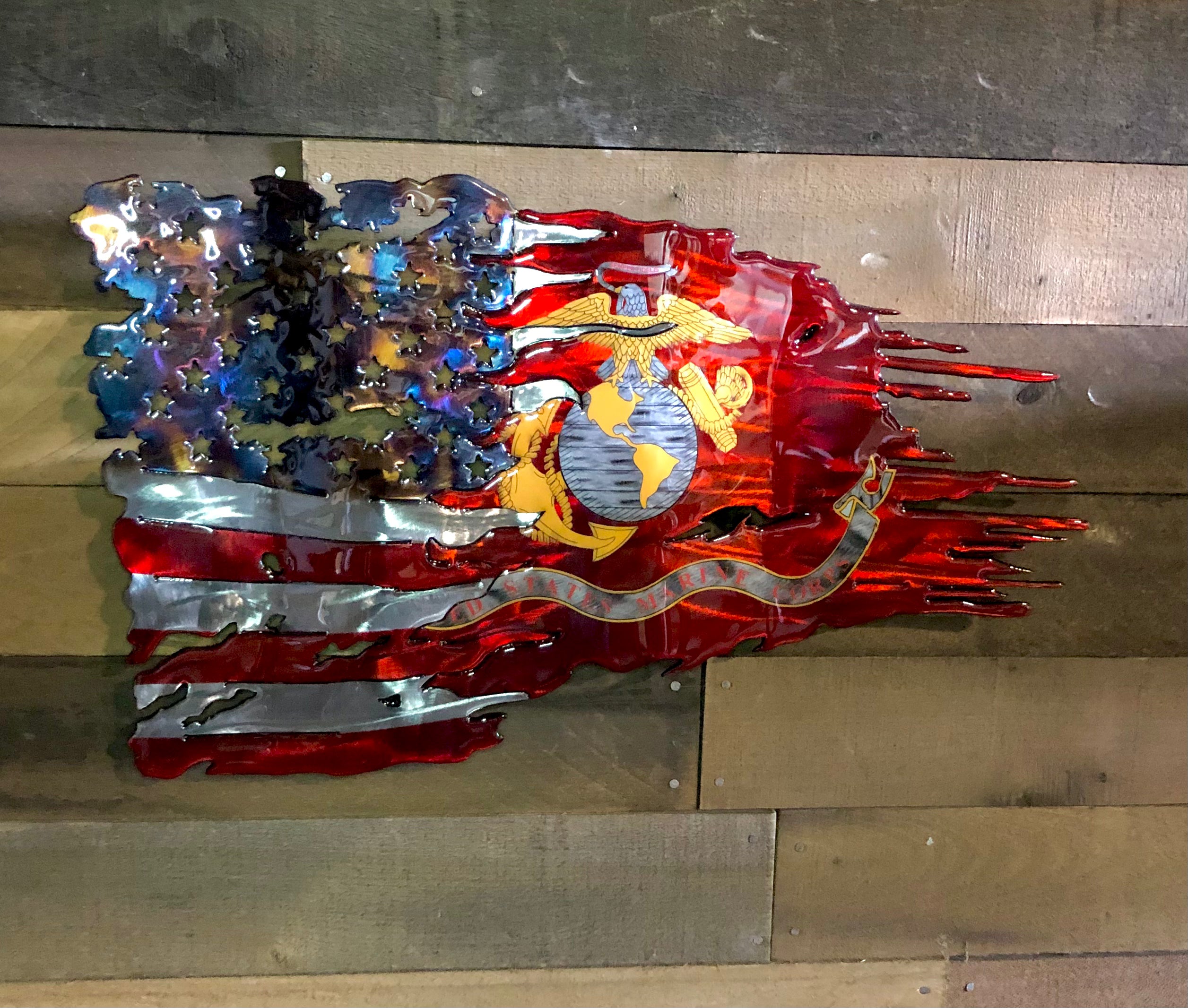 Marine Transformation Battle Worn – Forged Steel Tribute to USMC Grit ...