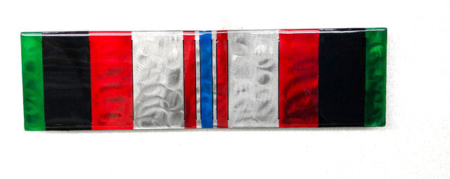 The OEF sculpture is cut from 1/8 inch steel plate and then hand ...